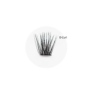 Vayator Mixed Size Kit with Applicator and Lash Bond & Seal 8-14mm/10-16mm/14-20mm Mix D Curl/DD Curl Makeup Cluster Grafting Eyelashes Individual Extension (C#8-10-12-14mm Mixed)