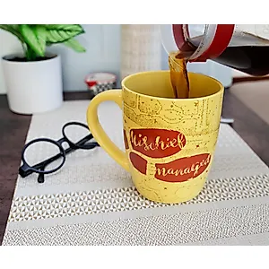 Silver Buffalo Harry Potter Marauder's Map Ceramic Mug | Holds 25 Ounces