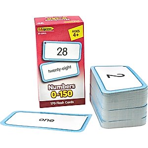 Edupress™ Numbers 0-150 Flash Cards