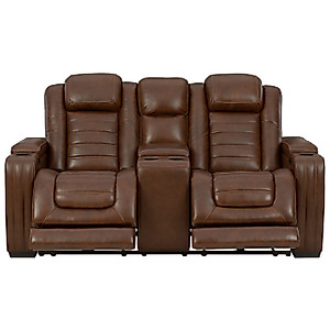 Signature Design by Ashley Backtrack Love Seats, Brown