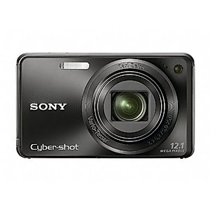 Sony Cyber-shot DSC-W290 12.1 MP Digital Camera with 5x Optical Zoom and Super Steady Shot Image Stabilization (Black) (Discontinued by Manufacturer)
