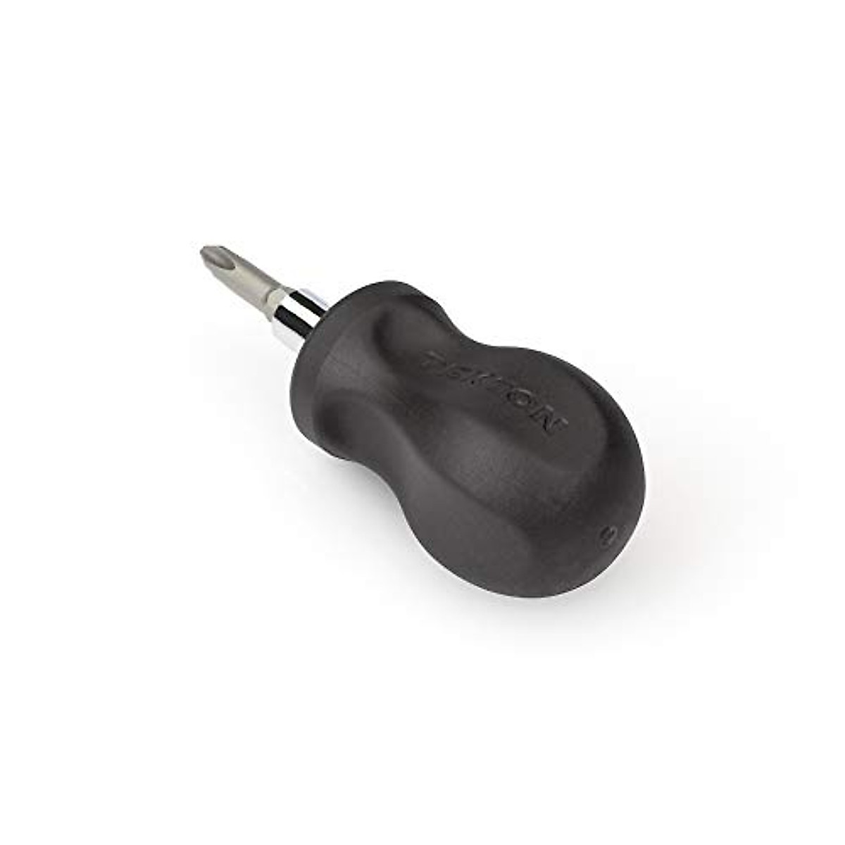 TEKTON 3-in-1 Stubby Phillips/Slotted Driver (#2 x 1/4 in., Black) | DMT13002