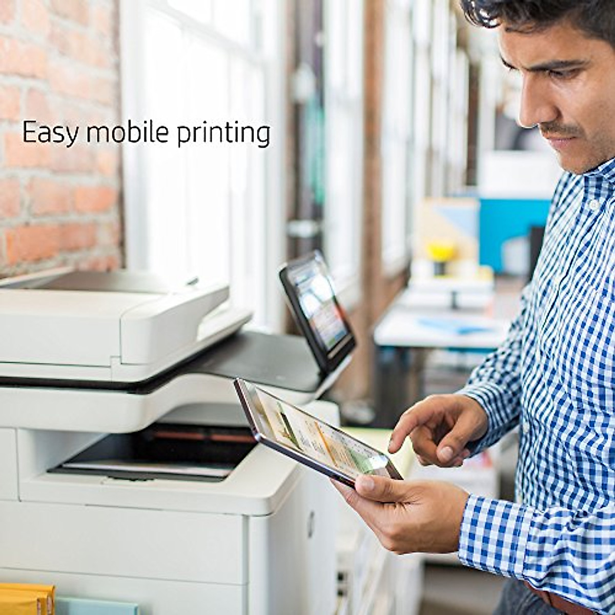 HP Color LaserJet Enterprise MFP M577dn Duplex Printer with One-Year, Next-Business Day, Onsite Warranty (B5L46A)