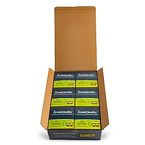 ZendoZones ZendoCandles® 3% Citronella Refill Candles for use with Large Citronella Burners, Case Pack of 12