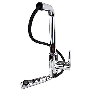 Transolid T3630-PC Sloane Pull-Down Kitchen Faucet, Polished Chrome