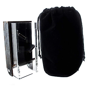 C4Labs Travel Portable Draw Bridge Dice Tower – Black