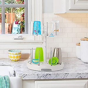 Munchkin® High Capacity Drying Rack for Baby Bottles and Accessories, White