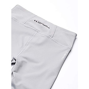 Under Armour Softball Slider 20, Baseball Gray (075)/Silver, Youth Medium