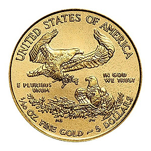 Gold American Eagle 1/10 Ounce Random Date $5 Brilliant Uncirculated
