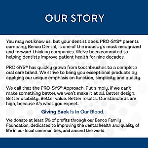 PRO-SYS® Mint Fluoride Toothpaste Gel, ADA Approved, Prevents Cavities, Gingivitis, and Plaque, Pack of 3