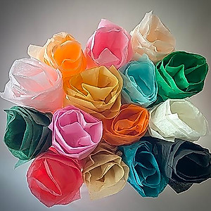 Colors of Rainbow Gift Wrapping Tissue Paper for Gift Baskets Gift Bags Baby Shower Birthday Party (Olive)