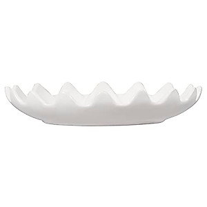 Le Creuset Stoneware Flower Figural Spoon Rest, White