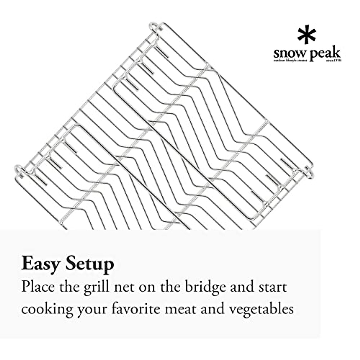 Snow Peak Grill Bridge, Small