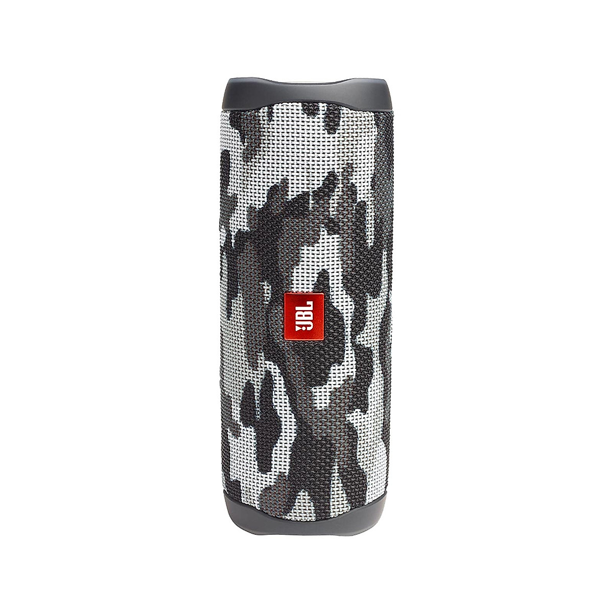JBL Flip 5 Waterproof Portable Wireless Bluetooth Speaker Bundle with divvi! Protective Hardshell Case - Black Camo