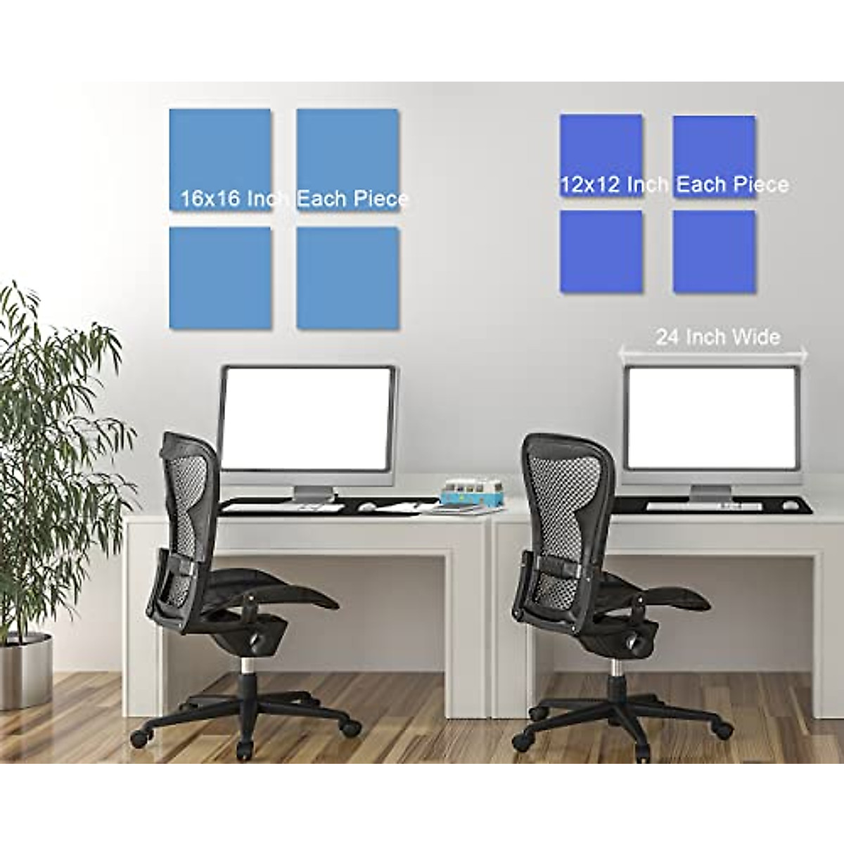 Biufo Banksy Wall Art Street Graffiti Canvas Print Picture Modern Painting Artwork for Living Room Bathroom Bedroom Decor (12"x12"x4pcs)