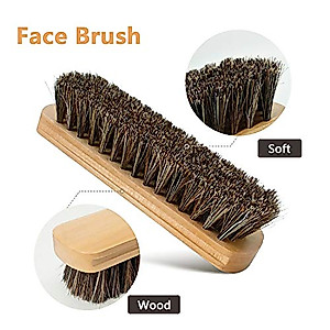 Horse Grooming Kit （10-Piece） with Tote，Horse Cleaning Tool Set with Assorted Hair and Curry Comb, Hoof Pick Sweat Scraper，Grooming Scissors，Portable Black Storage Bag，Riding Equipment for Beginners