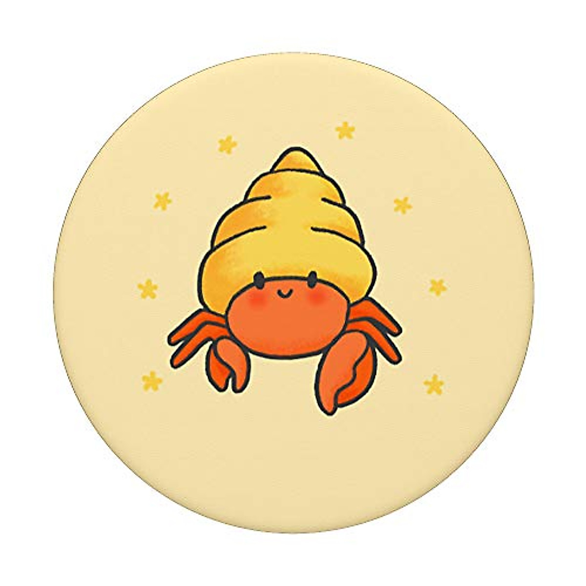 Hermit Crab PopSockets PopGrip: Swappable Grip for Phones & Tablets