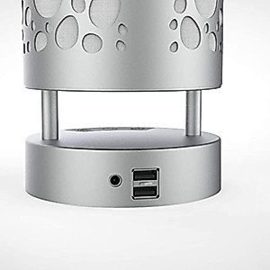 Aleddra AirGuardian Table Lamp - Inactivates viruses, Bacteria and Bad Odors in The air | 3 Color Temperature Modes | UV-Free & Ozone-Free | Adjustable Brightness & 2 USB Ports