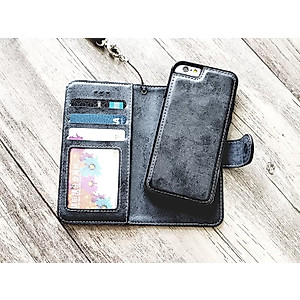 Heart angel wing phone leather wallet removable case for iPhone X XS XR 11 12 13 14 Pro Max Galaxy S23 S22 S21 S20 Ultra Note 20 10 Plus Mn1282