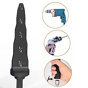 [5 in 1]Swaging Tool Copper Tube Expander Manual Copper Pipe Swage Too Expander Drill Bit Soft Copper tubing Tool bit with for HVAC Repairing Air Conditioner