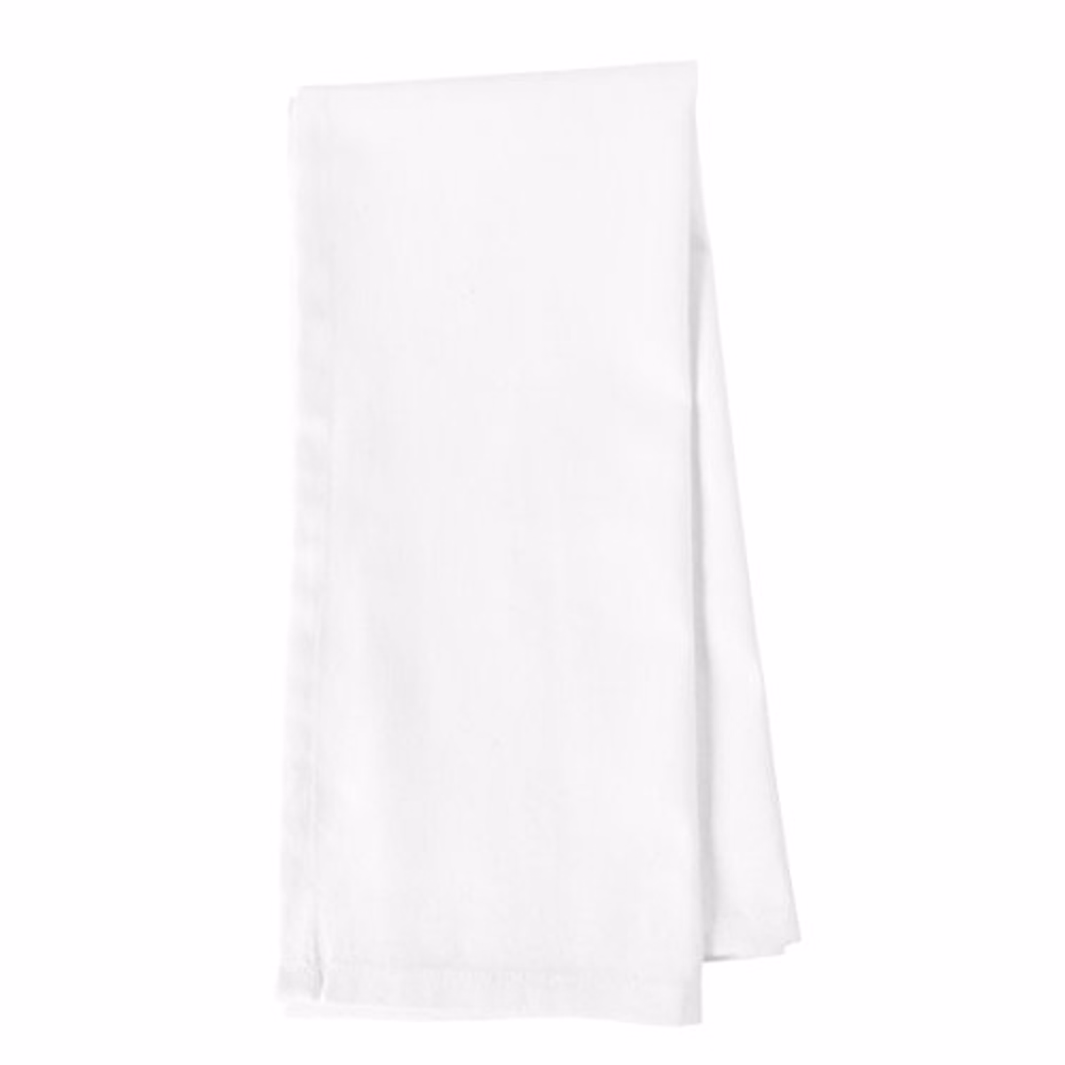 KAF Home White Kitchen Towels, 10 Pack, 100% Cotton - 20 x 30, Soft and Functional Multi-Purpose, Baking, Cooking, Cleaning, Printing, Monogramming, and Embroidery (Plain Weave)