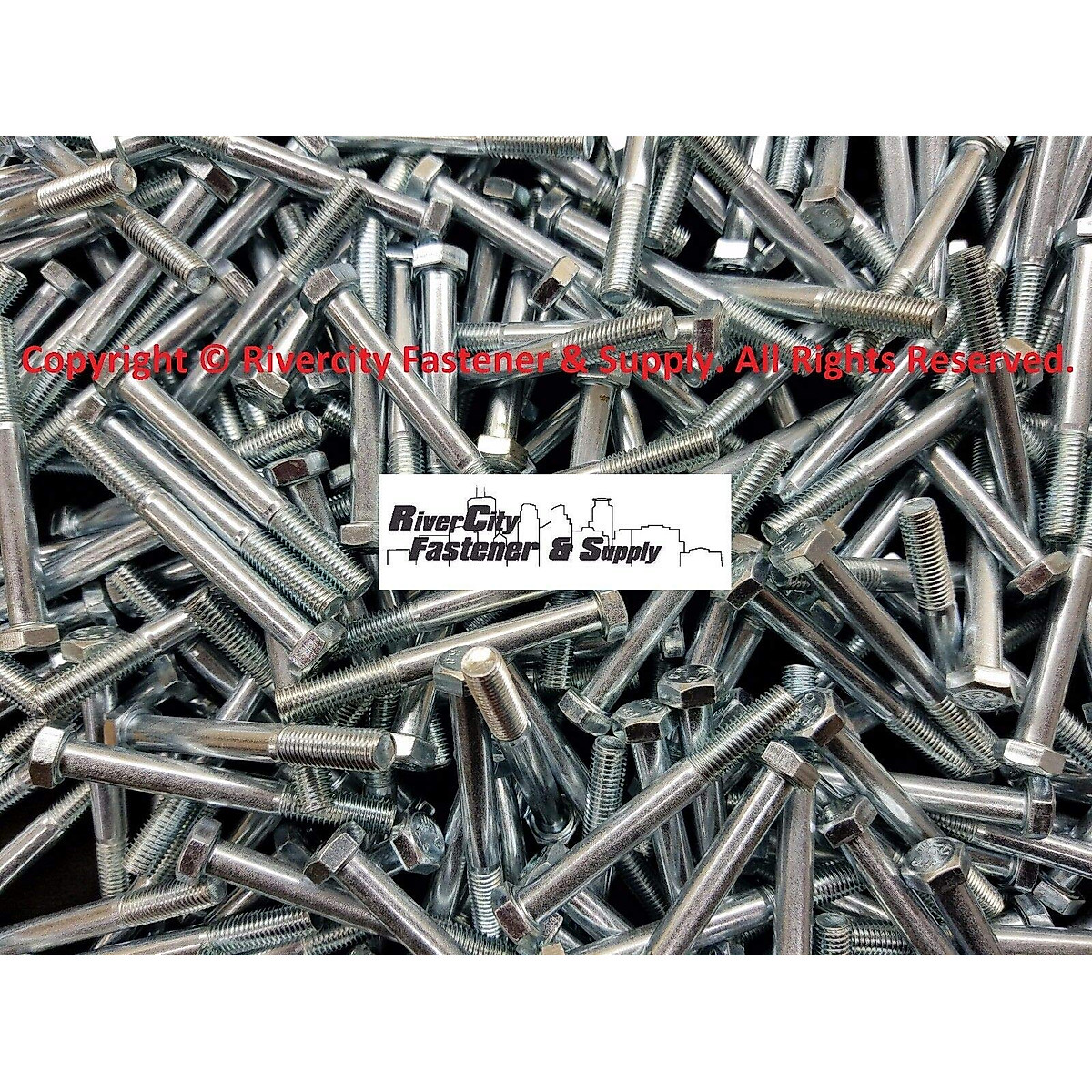 (5) M7-1.0 x 60 or M7x60 or 7mm x 60mm Bolt/Hex Cap Screw Grade 8.8 Zinc