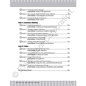 Evan-Moor Daily 6-Trait Writing, Grade 6 Homeschool and Classroom Resource Workbook, Reproducible Worksheets, Teaching Edition, Lesson Plans, Ideas, Organization, Word Choice, Sentence Fluency, Voice