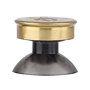 Bullet Buttons Bullet, Mod Kit, 6Pcs Gold Metal Bullet Buttons and Thumbstick Mod Kit Fit for PS4 Controller