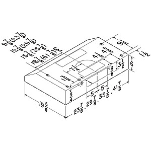 Broan-NuTone BCSD142SS Glacier 42-inch Under-Cabinet 4-Way Convertible Range Hood with 2-Speed Exhaust Fan and Light, 300 Max Blower CFM, Stainless Steel