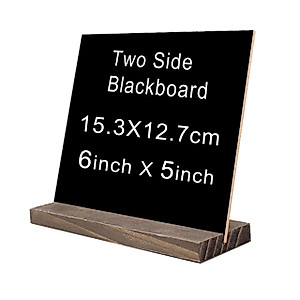 3 Pcs Wedding Signs Mini Chalkboard Mini Wooden Blackboard Table Centerpieces Mini Wooden Chalkboard Small Store Blackboard Small Wood Blackboard Table Blackboard The Sign Bamboo