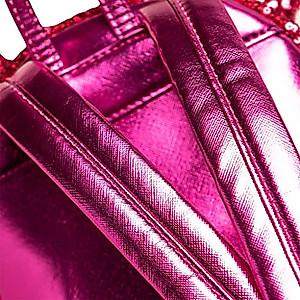 Loungefly Disney Minnie Mouse Magenta Sequin Women's Backpack One Size