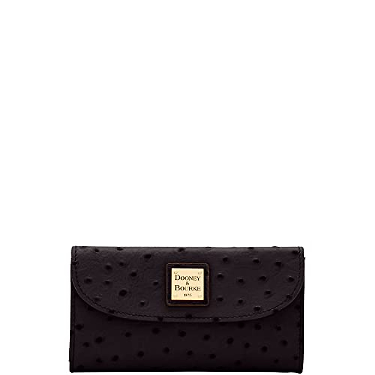 Dooney & Bourke Ostrich Continental Clutch Wallet