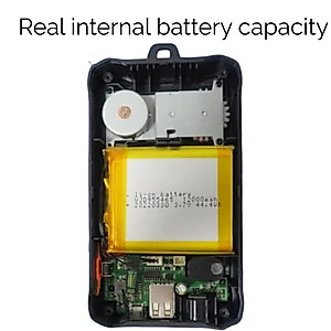 B BZ Solutions Solar Power Bank with Manual Hand Crank Power Generator12000mAh for iPhone, Tablet, Samsung Dual USB Output Emergency LED Light Outdoor Camping Survival Gear