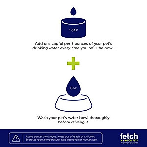 Arm & Hammer for Pets Dental Water Additive for Dogs, Tartar Control | Dog Dental Care Reduces Plaque & Tartar Buildup Without Brushing | 16 Fl Oz (Pack of 1), Odorless and Flavorless