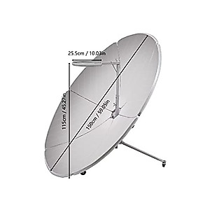 1800W Portable Concentrating Oven BBQ Grill Multifunctional Solar Cooker Parabolic Sun Oven Outdoor Stove High Calorific Value for Home Garden Yards Camping BBQ Cooking RV 1.5M Diameter 1292-1832℉