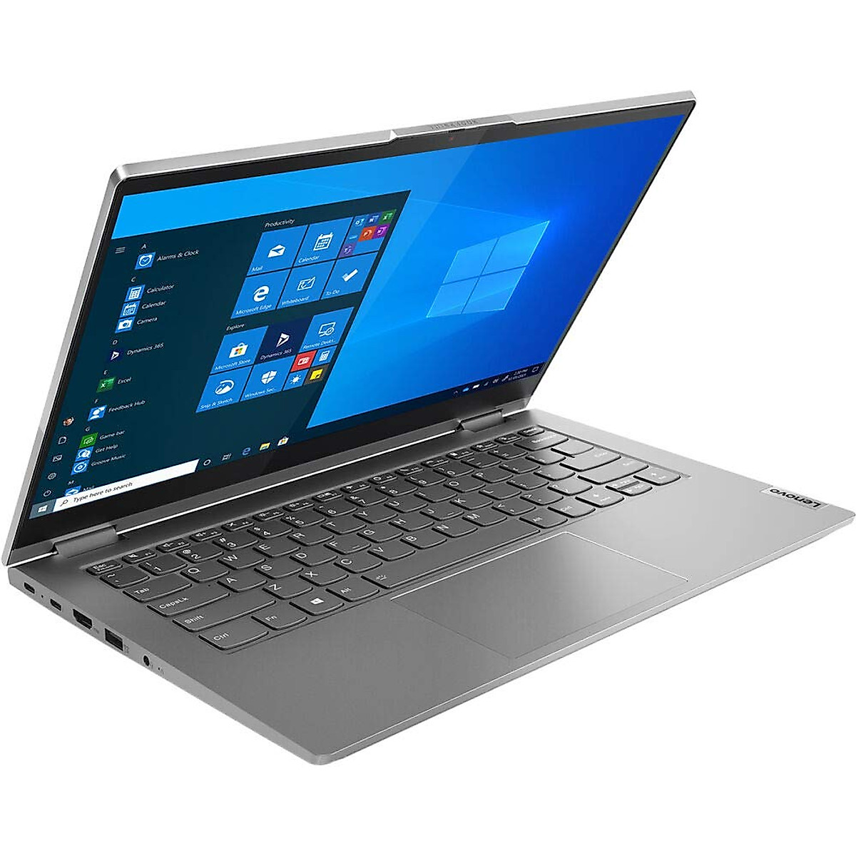 Lenovo ThinkBook 14s Yoga 2-in-1 Laptop with 14.0" FHD IPS Touchscreen, Intel 11th Gen i7-1165G7 Processor, 24GB RAM, 1TB SSD, Fingerprint Reader, Pen, Backlit Keyboard, WiFi 6, and Windows 10 Pro
