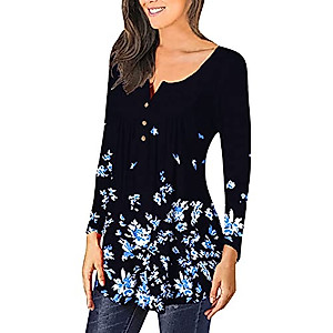 Pale Pink Shirts for Women top Long Sleeve for Women Black v Neck Long Sleeve Women Long Plain red Shirt White Tank Tops for Women v Neck Loose Products Sold by only for Women Shirts Christmas