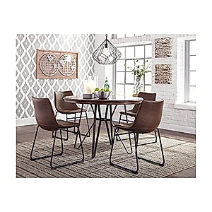 Signature Design by Ashley Mid Century Centiar Dining Room Table, Brown