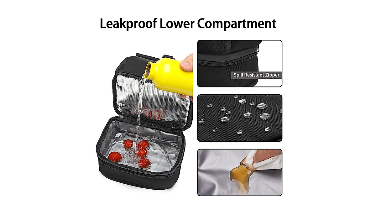 Sunny Bird Expandable Insulated Lunch Box - Reusable & Leakproof