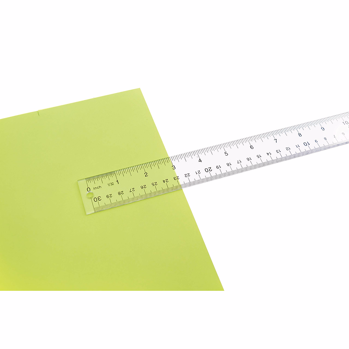 Westcott Clear Flexible 12" Acrylic Metric Ruler (500-10562), Case of 144