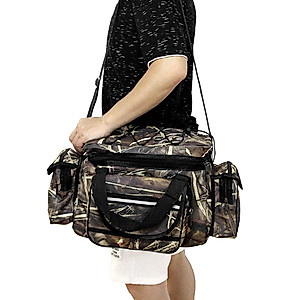 PENCHEN Large Capacity Fishing Tackle Bag Waterproof Fishing Tackle Storage Bag Case Outdoor Travel Hunting Shoulder Bag Pack