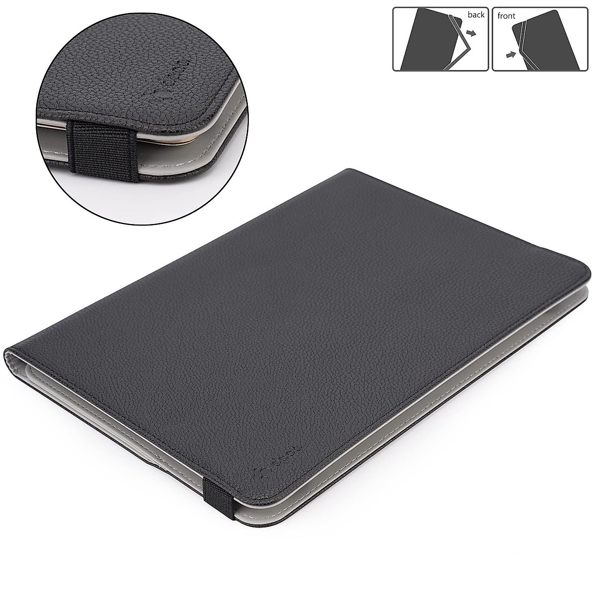 DPOB Universal Case for 9-11 inch Tablet, Stand Folio Universal Tablet Case Protective Cover for 9" 10.1" Touchscreen Tablet, with Adjustable Fixing Band and Multiple Viewing Angles