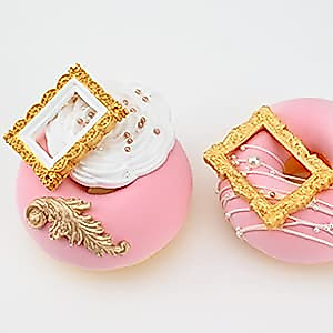 Sakolla Photo Frame Silicone Mold - 3 Pack Picture Fondant Candy Chocolate Molds Cake Decorating, Sugar, Gum Paste, Chocolate, Cookies, Resin, Polymer Clay - Pink