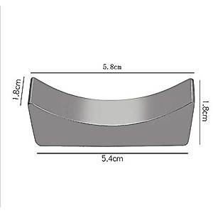 MBBITL Chopsticks Rests Holders Stainless Steel For Holding Spoon Forks Pack of 5