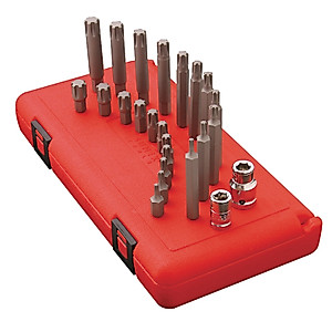 Sunex 9724 Ribe Bit Set, 24-Piece