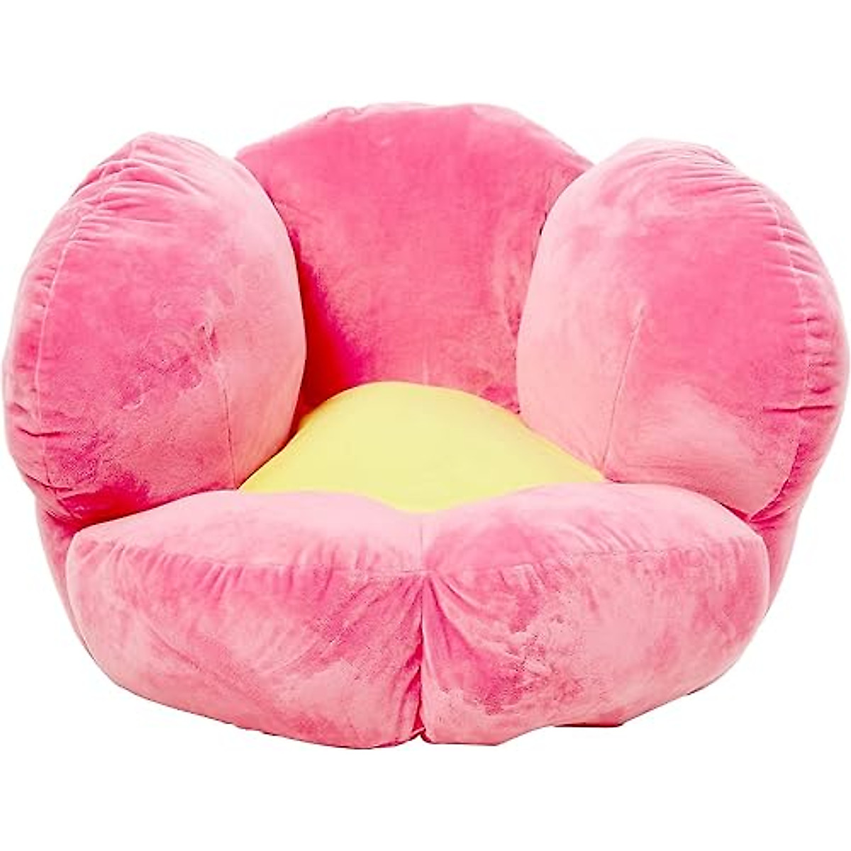 Trend Lab Flower Toddler Chair - Plush Pillow Kids Chair, Comfy Plant Chair for Toddlers 1-3 Years Old, 21x19x19 Inches - Baby Chair, Floral Soft Toddler Lounge Chair, Kids Bean Bag Chair Alternative