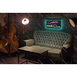 JYSW Tiki Open Led Lamp USB Powered Beer Neon Bar Signs, Acrylic Bar Decor for Home, Man Cave, Home Bar, Club, Bistro, Party, Store,Gifts, Bedroom