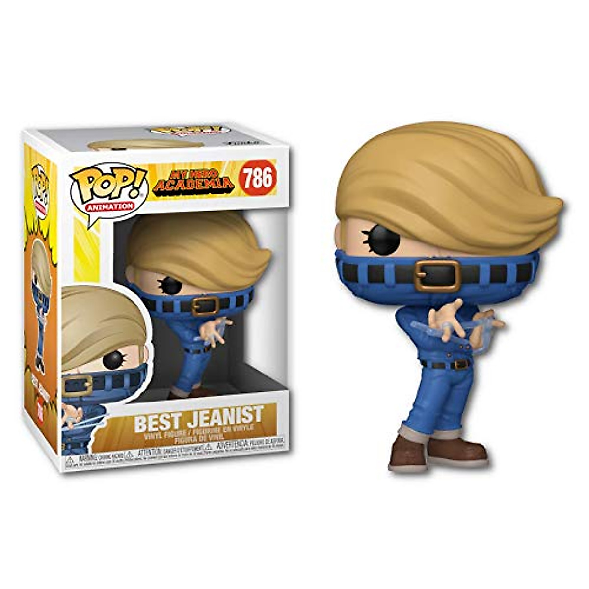 Funko Pop! Anime: My Hero Academia - Best Jeanist Vinyl Figure (Bundled with Pop Box Protector Case)