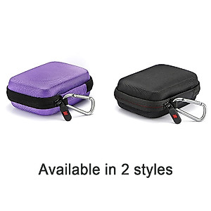 RAIACE Hard Travel Carrying Case for Card Games, Protective Storage Bag. (Not Including Cards) - Black