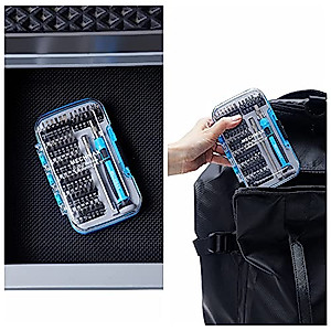 MECHMAX Magnetic Precision Screwdriver Bits Set 51 Piece, Pentalobe Screwdriver Bits for Apple iPhone, Macbook, Y Type for Game Console, Smart Phone, Laptop, Tablet, PC & Electronics Equipment